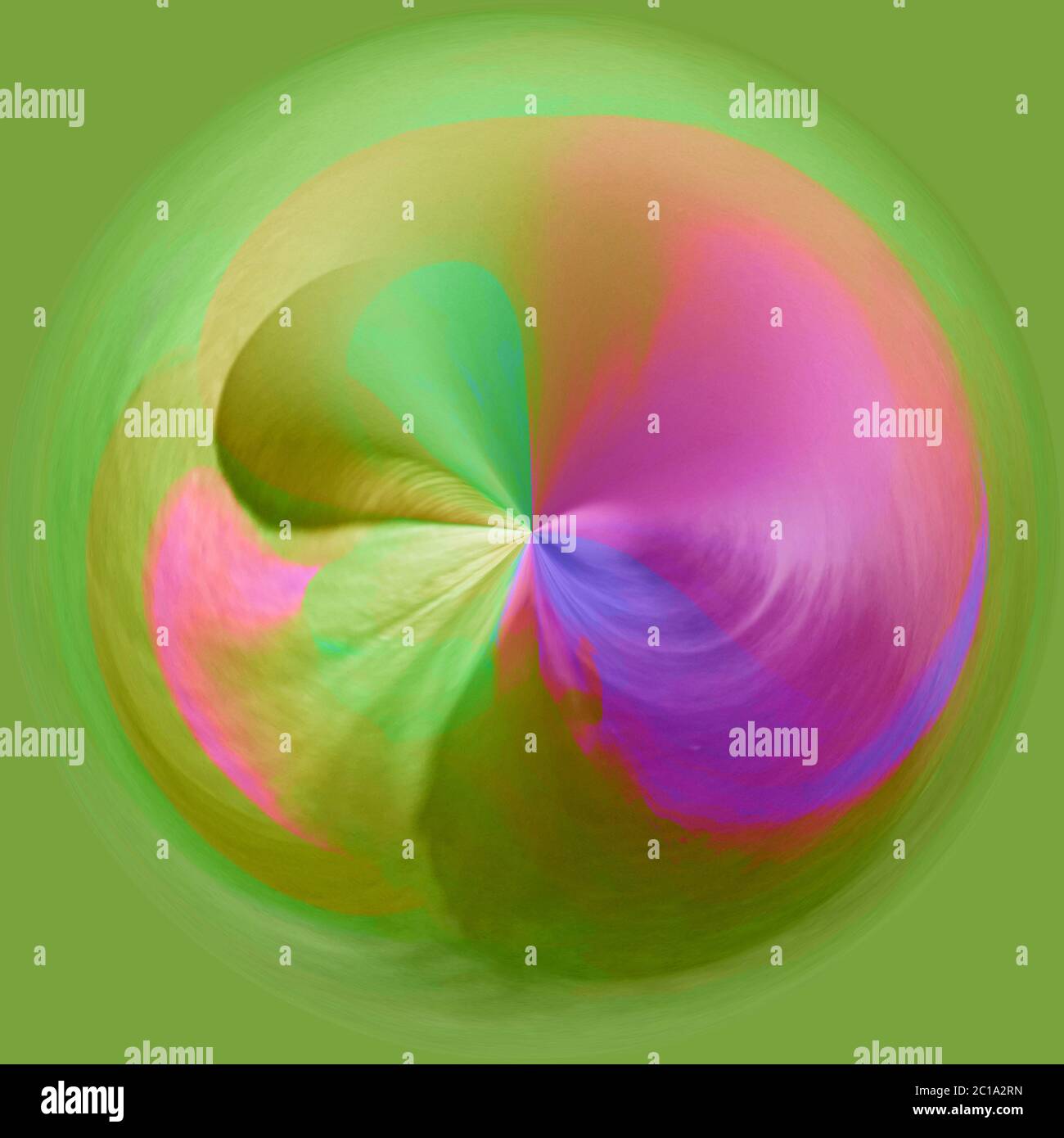 Muti-coloured orb on colour background Stock Photo - Alamy