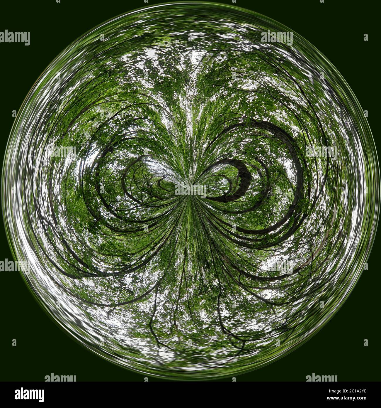 Muti-coloured orb on colour background Stock Photo - Alamy