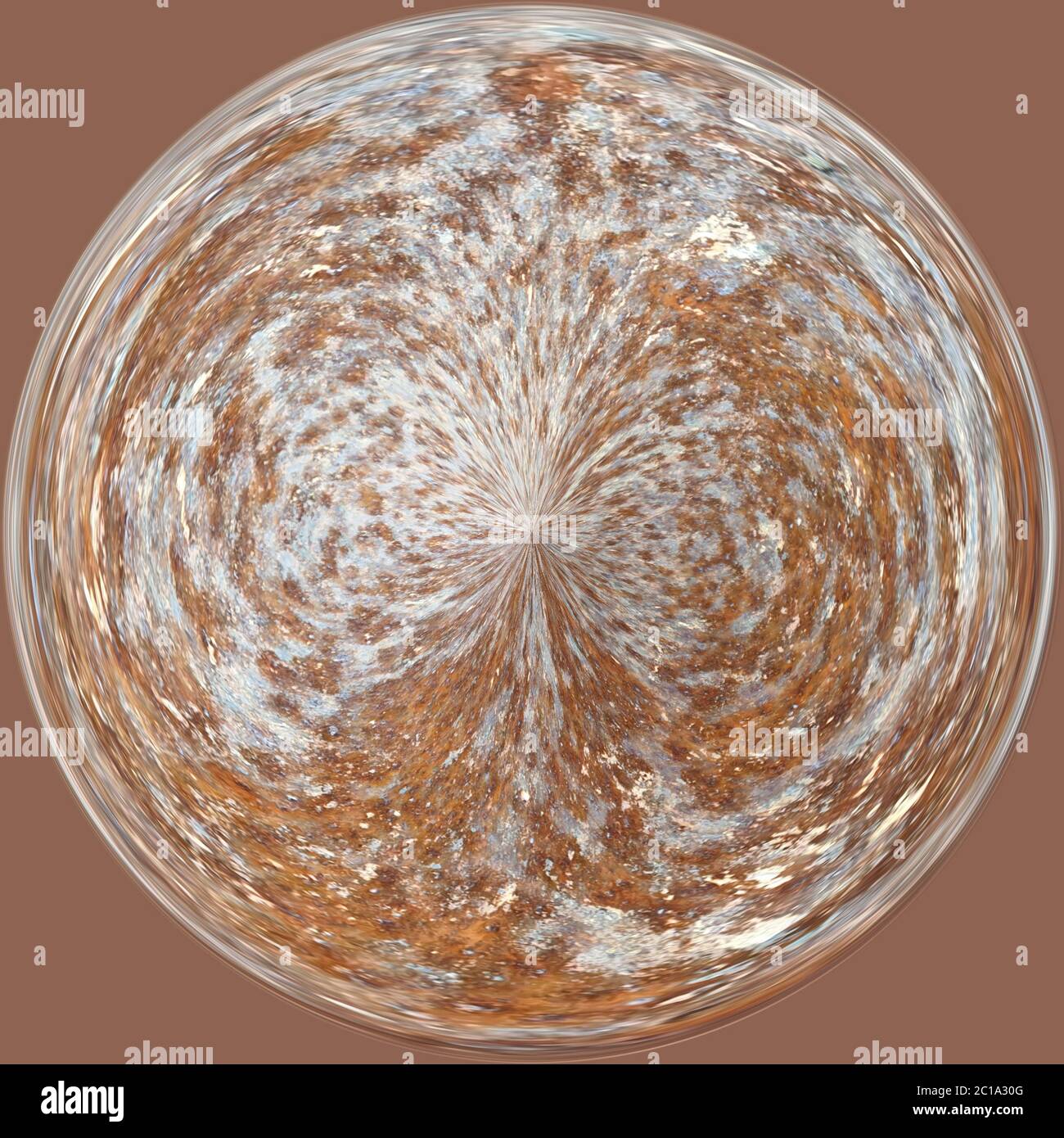 Muti-coloured orb on colour background Stock Photo - Alamy