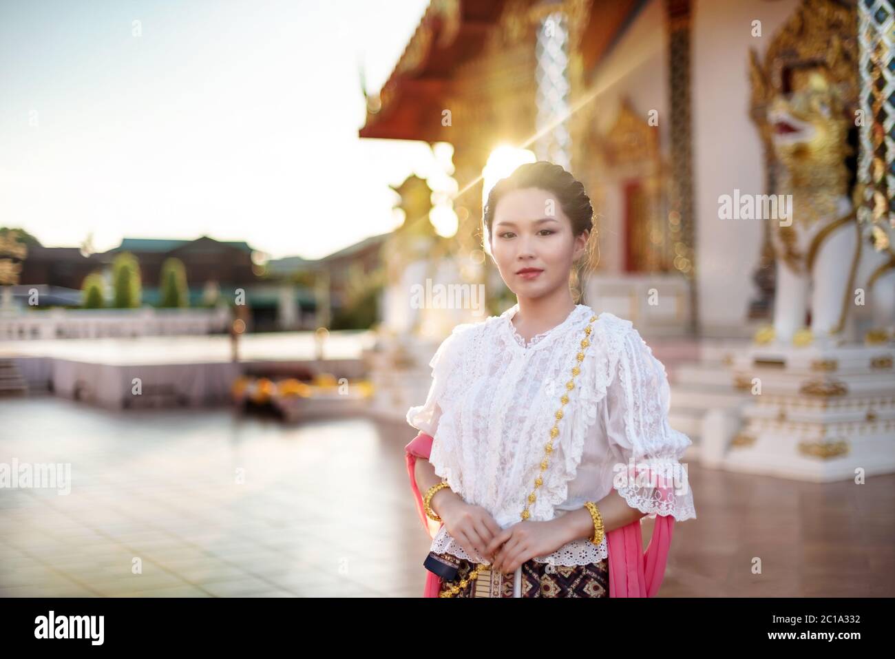 Dresses in oriental style hi-res stock photography and images - Alamy