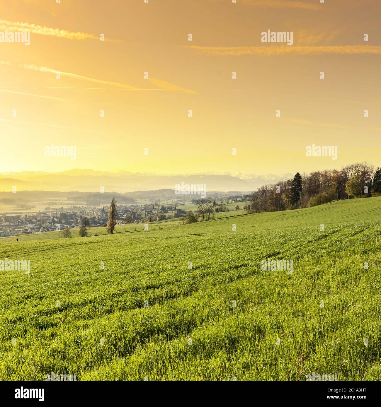 Swiss sunrise hi-res stock photography and images - Alamy