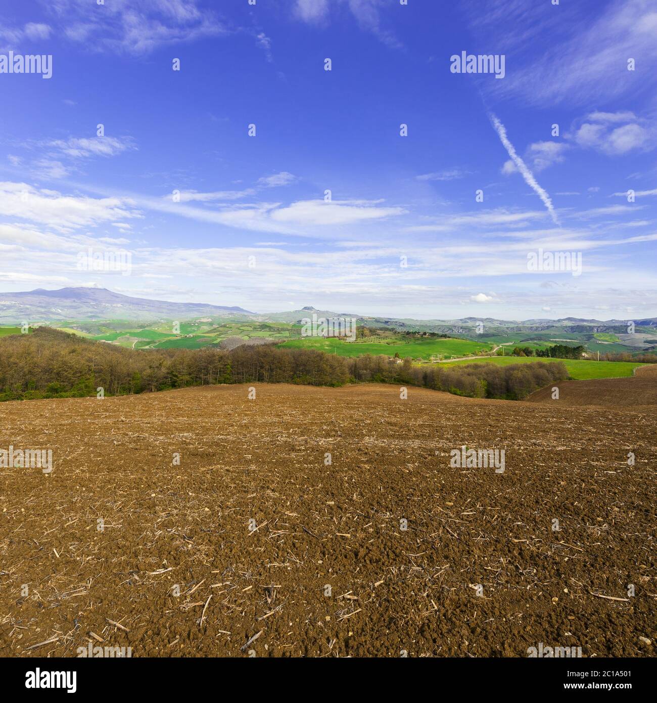 Rural landscape in Italy Stock Photo - Alamy