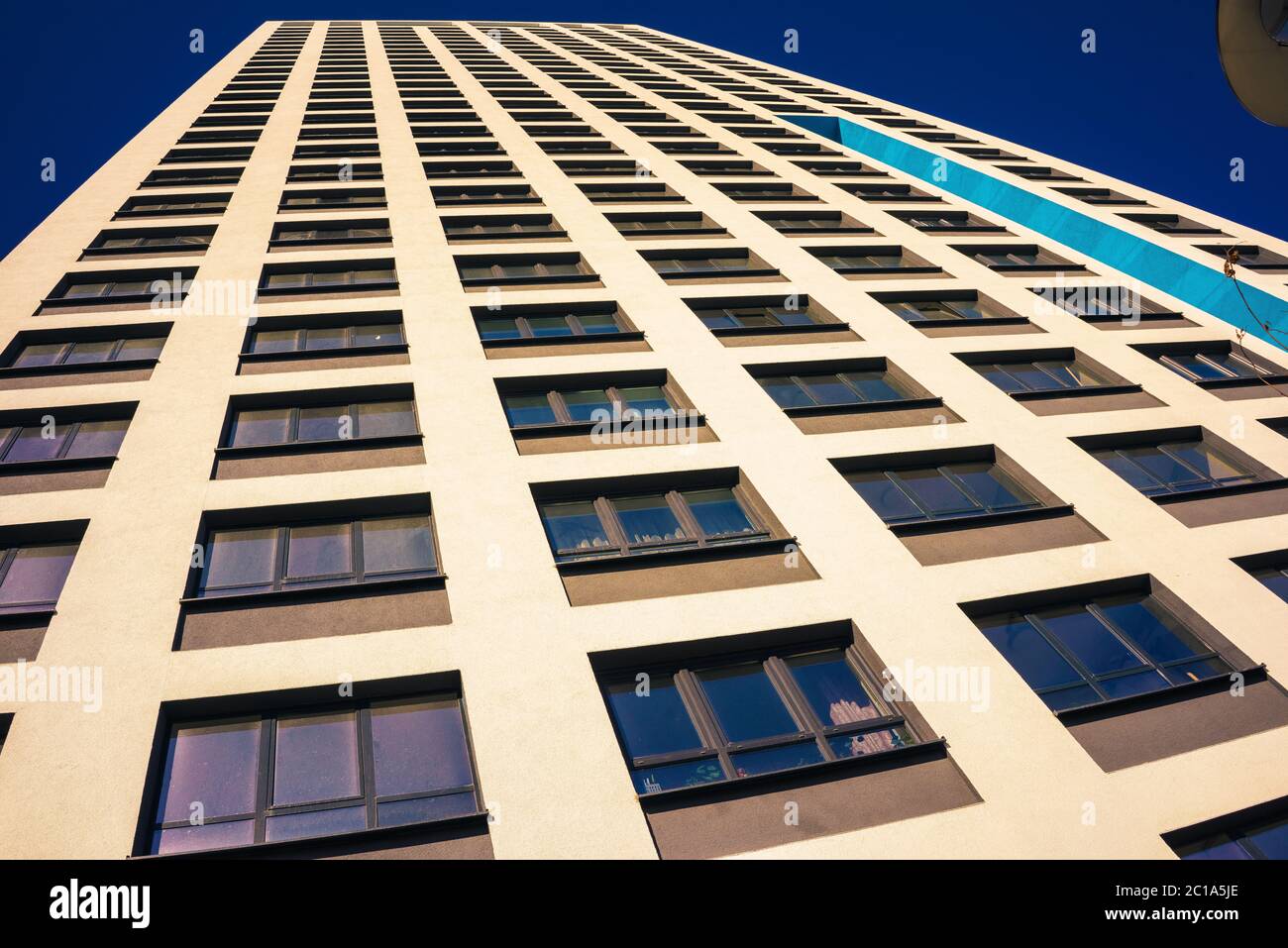 Modern High Rise Apartment Complex Stock Photo - Alamy
