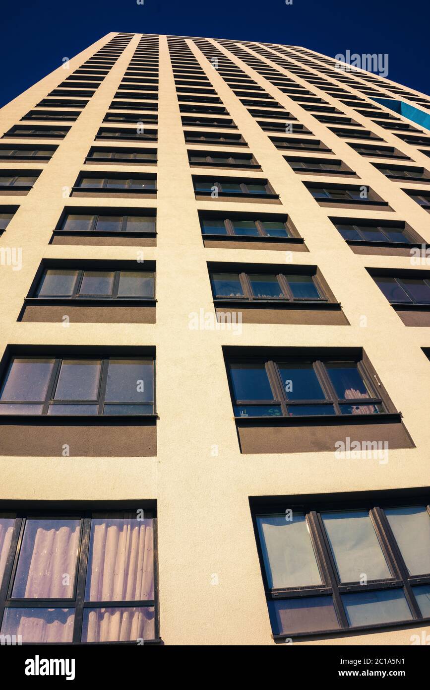 Modern High Rise Apartment Complex Stock Photo - Alamy