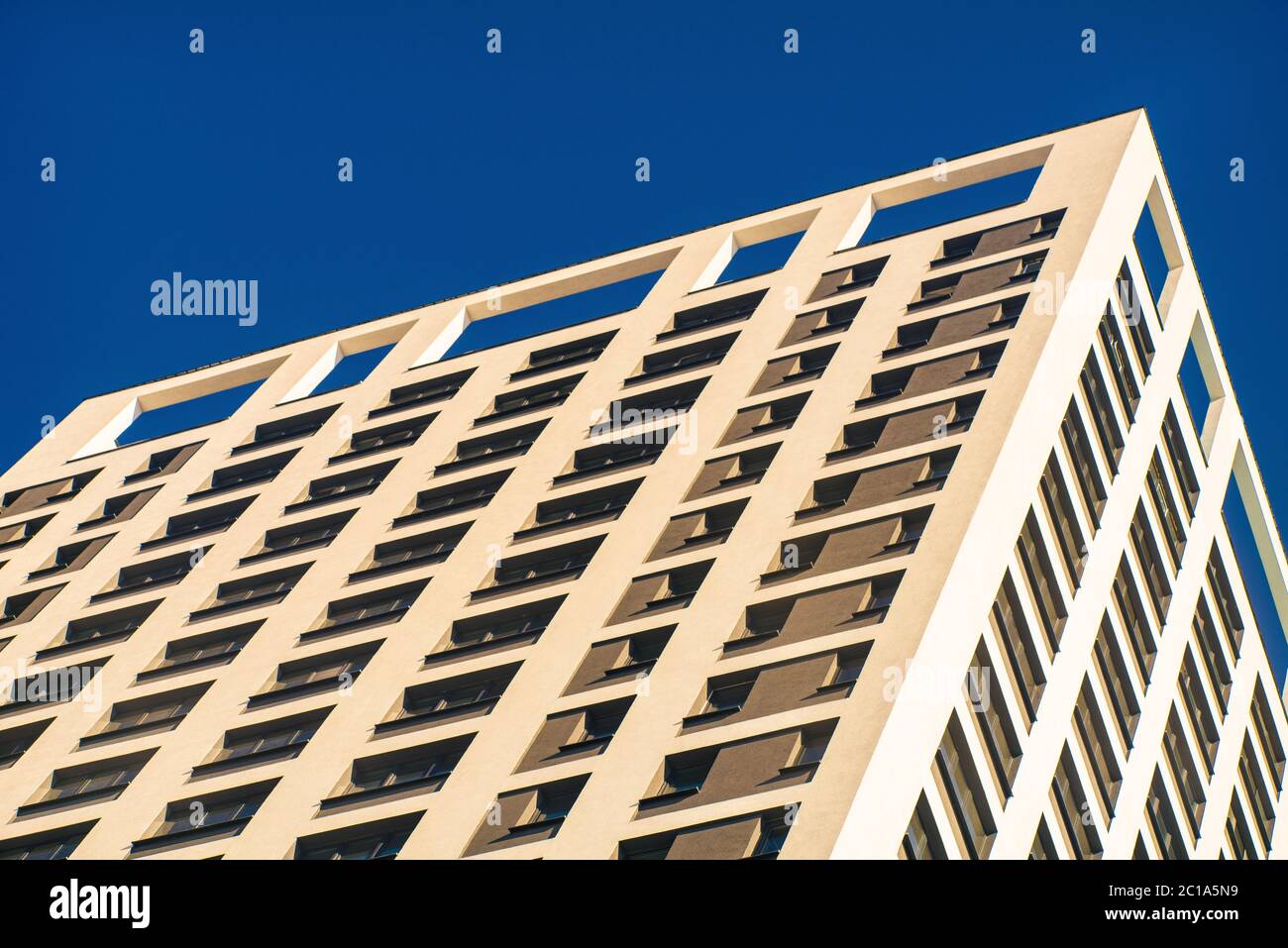 Modern High Rise Apartment Complex Stock Photo - Alamy