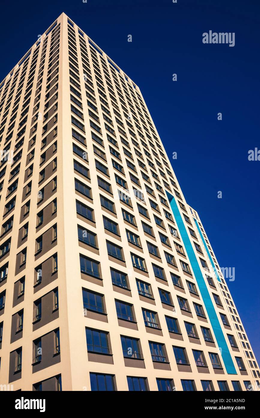 Modern High Rise Apartment Complex Stock Photo - Alamy