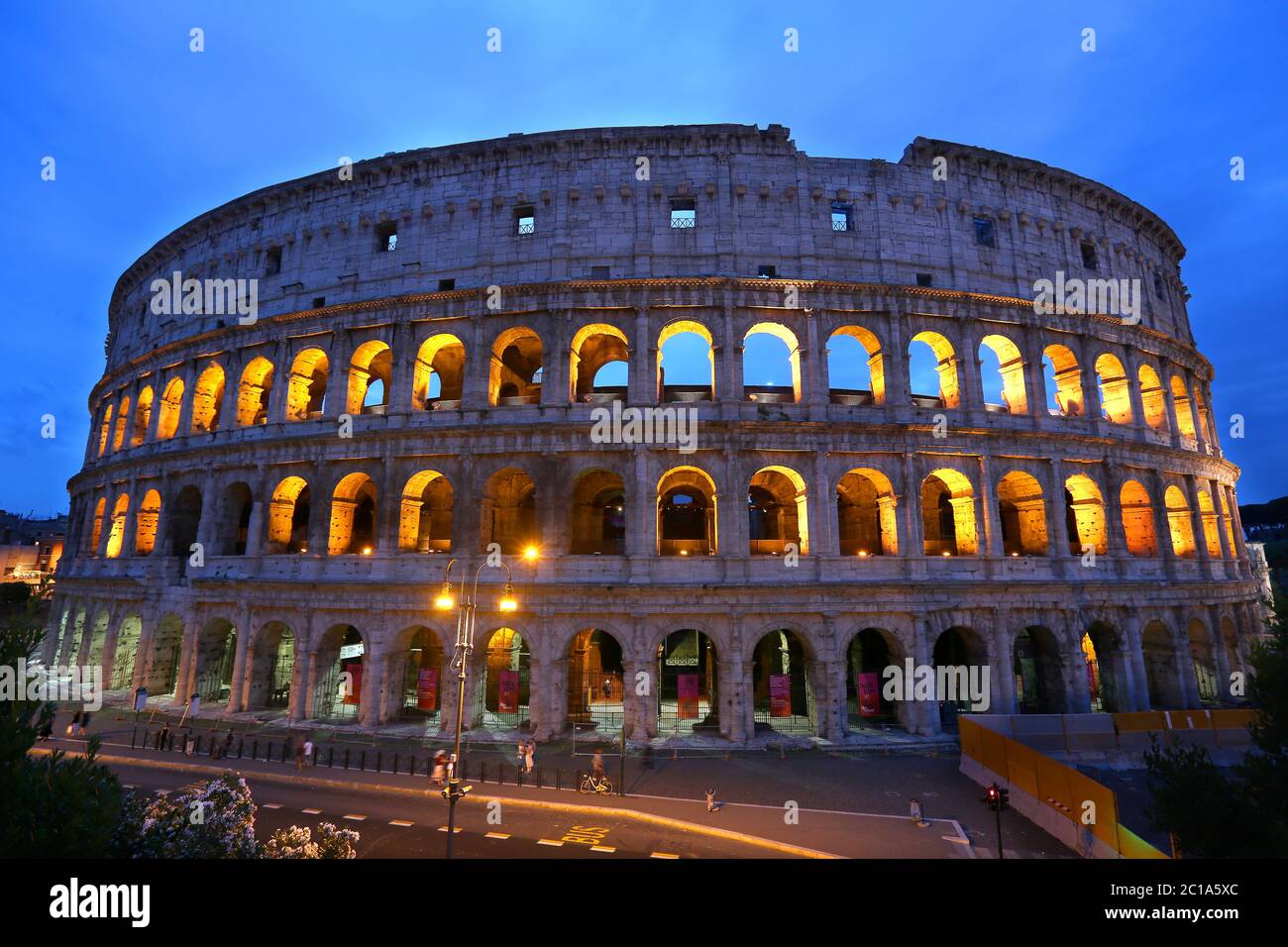 The historic Colliseum in rome, Italy Stock Photo - Alamy