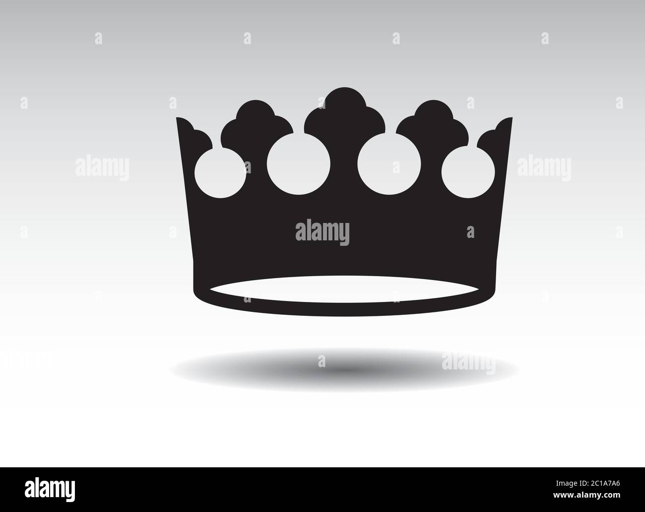 Collection of luxury vector icons. Vector outline king crowns and ...