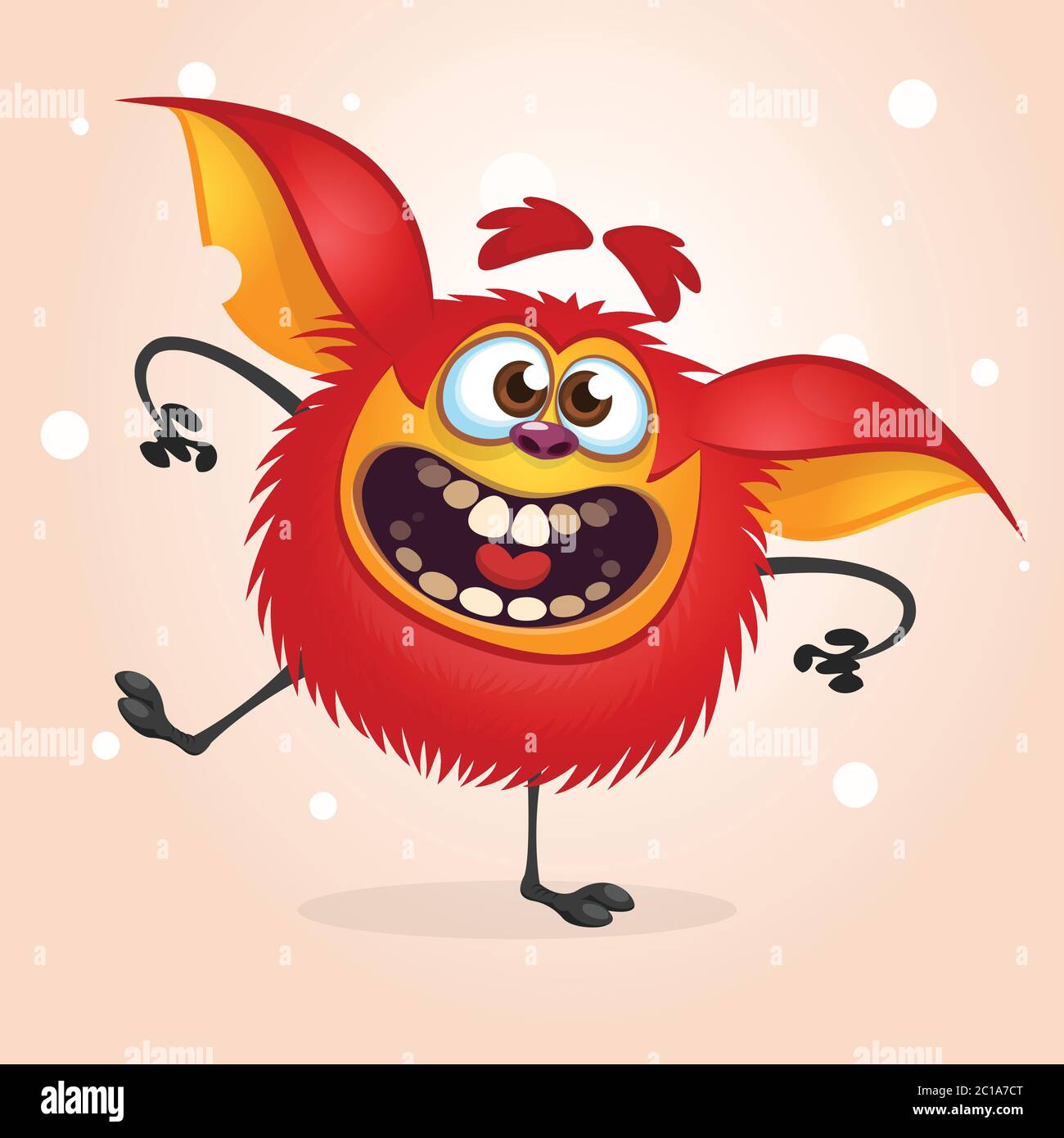 Cartoon dancing monster hi-res stock photography and images - Alamy