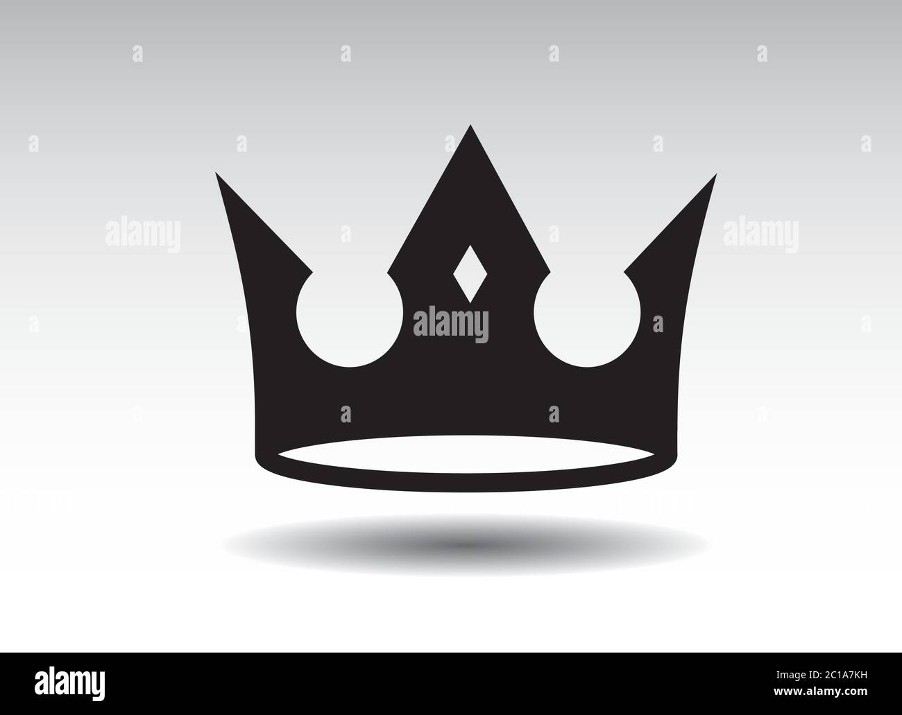 Collection of luxury vector icons. Vector outline king crowns and ...