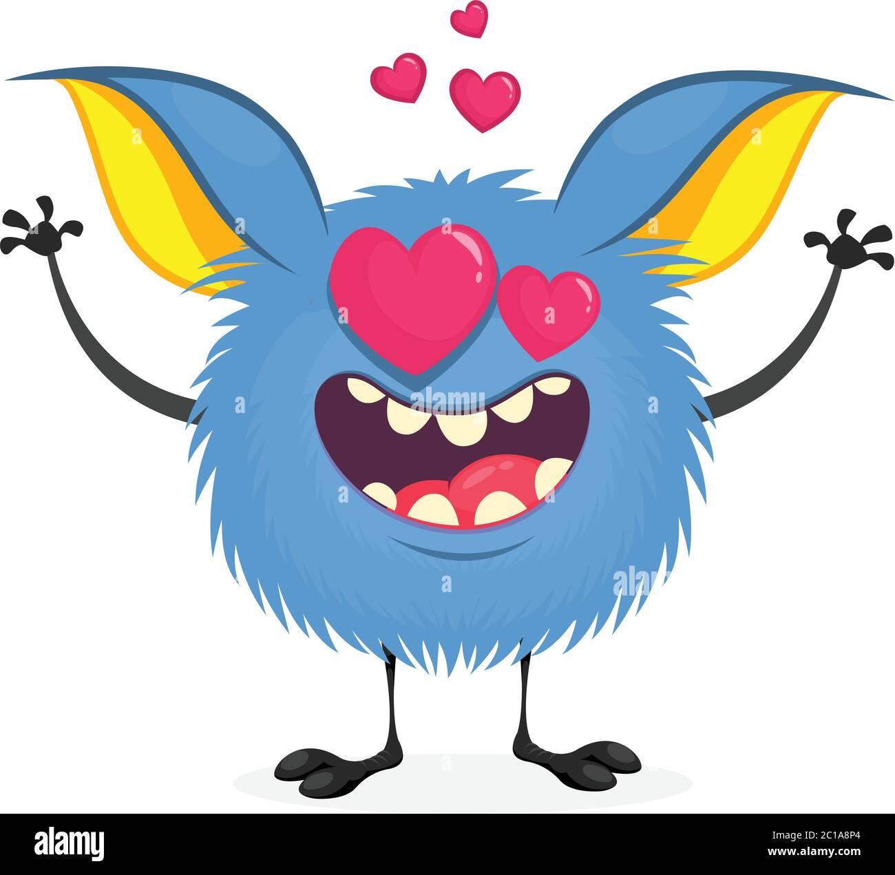 Clipart Valentines Monster