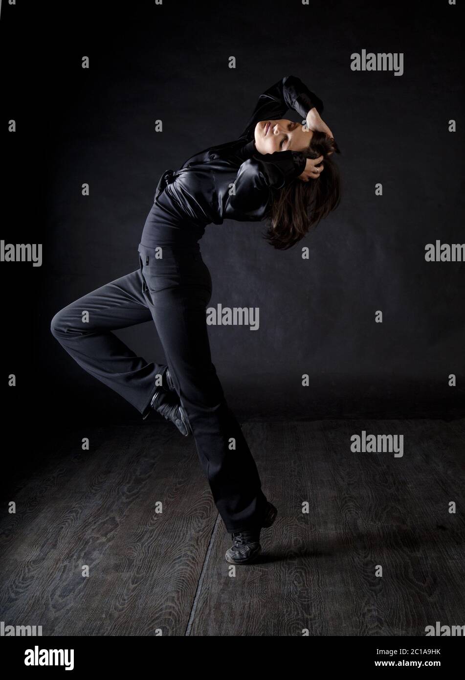 Modern style woman dancer Stock Photo - Alamy
