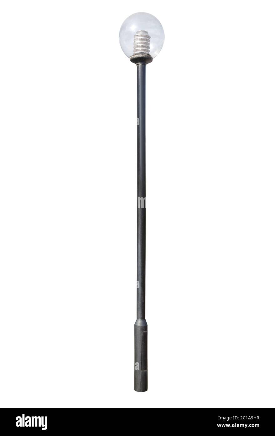 Street lighting column Cut Out Stock Images & Pictures - Alamy