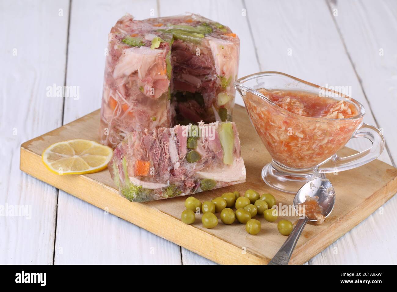 Aspic jelly hi-res stock photography and images - Alamy