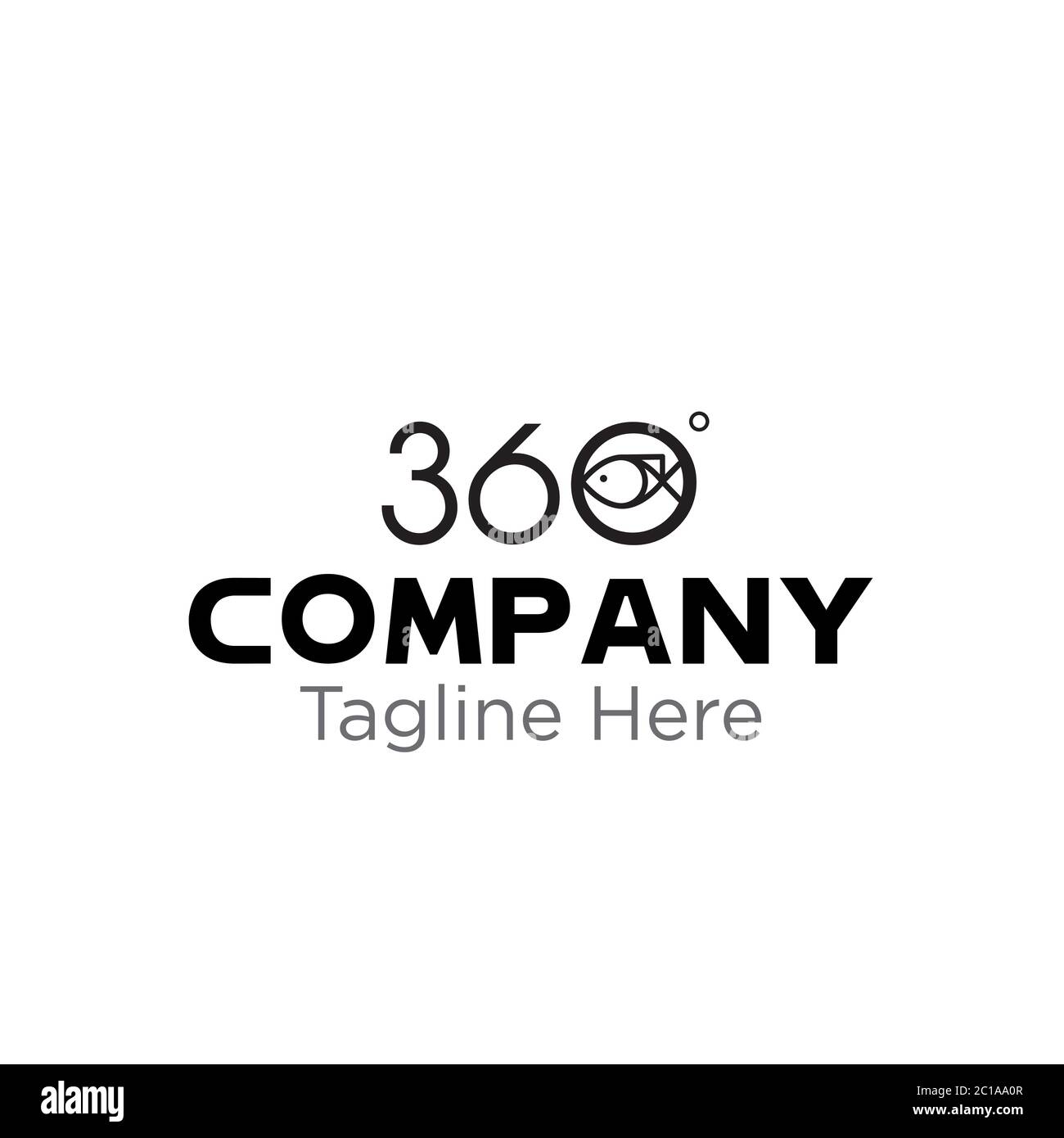 360 logo vector Stock Vector Images - Alamy