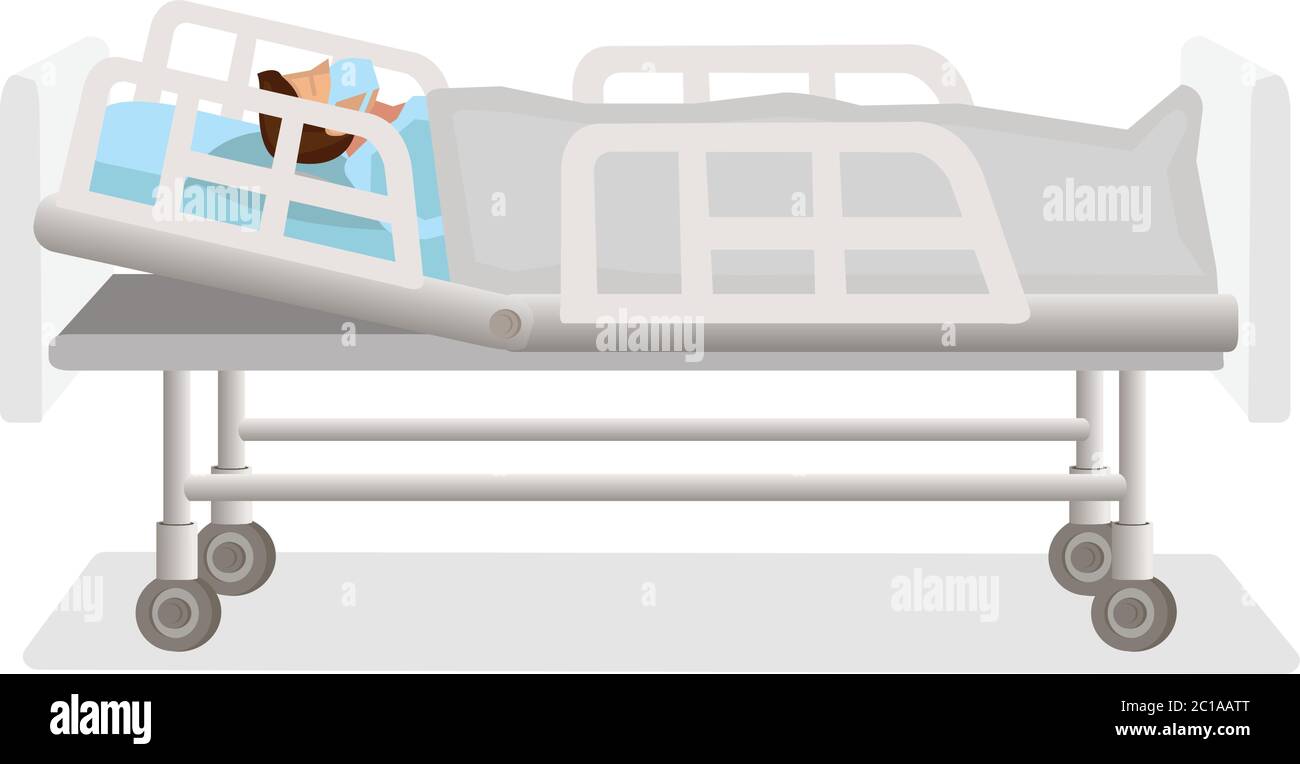 Hospital ward patient on Cut Out Stock Images & Pictures - Alamy