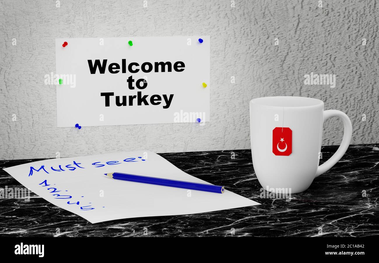 Welcome to Turkey Stock Photo - Alamy