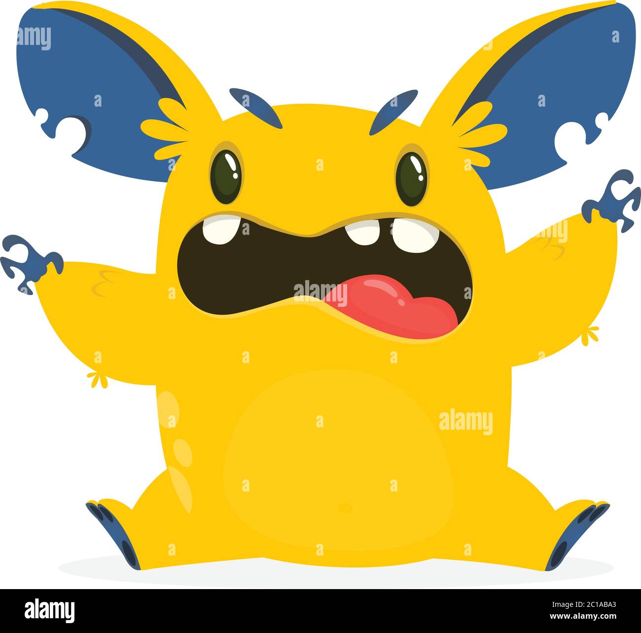 Angry monsters Cut Out Stock Images & Pictures - Alamy