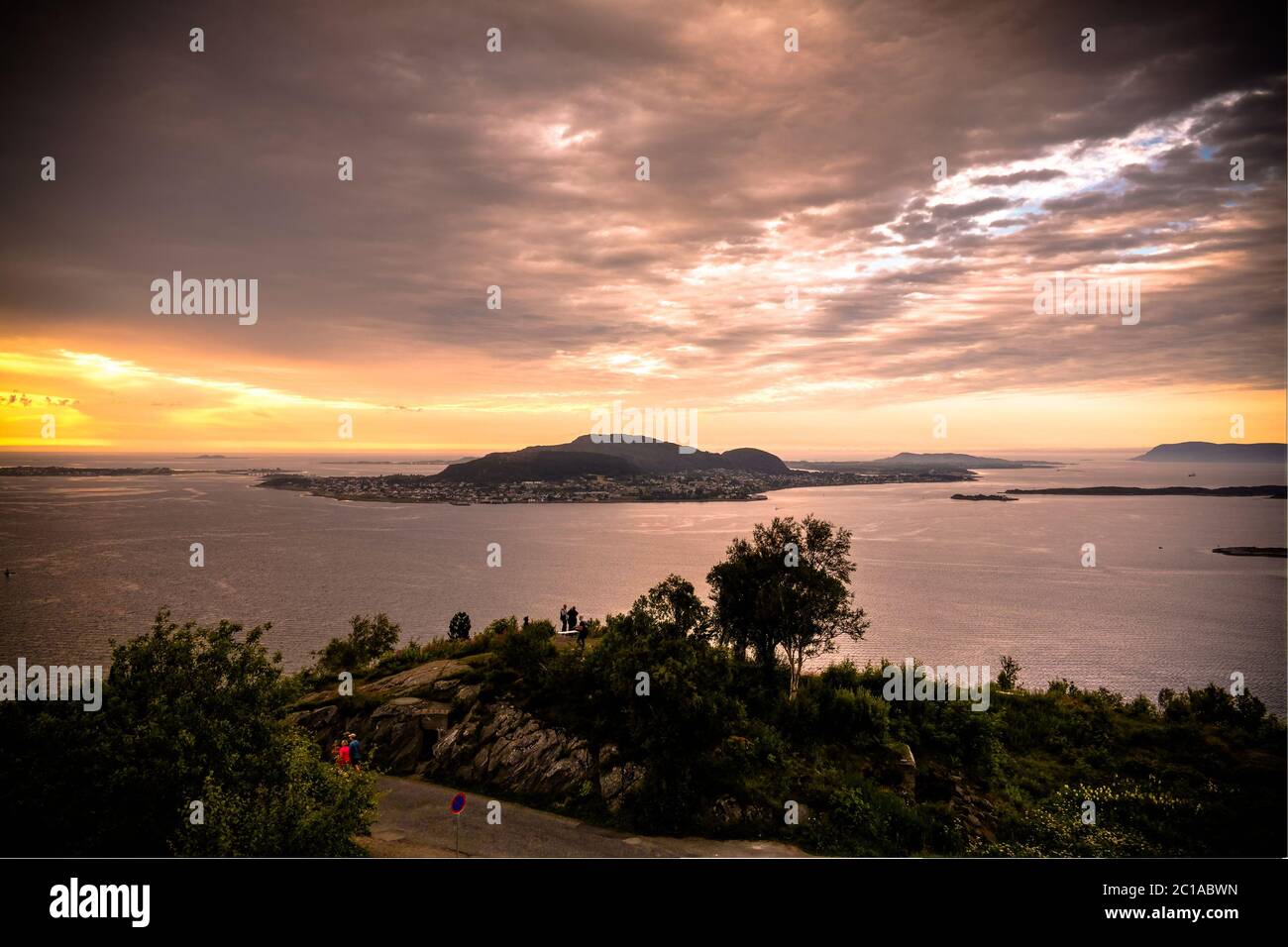 Aksla mountain viewpoint hi-res stock photography and images - Alamy
