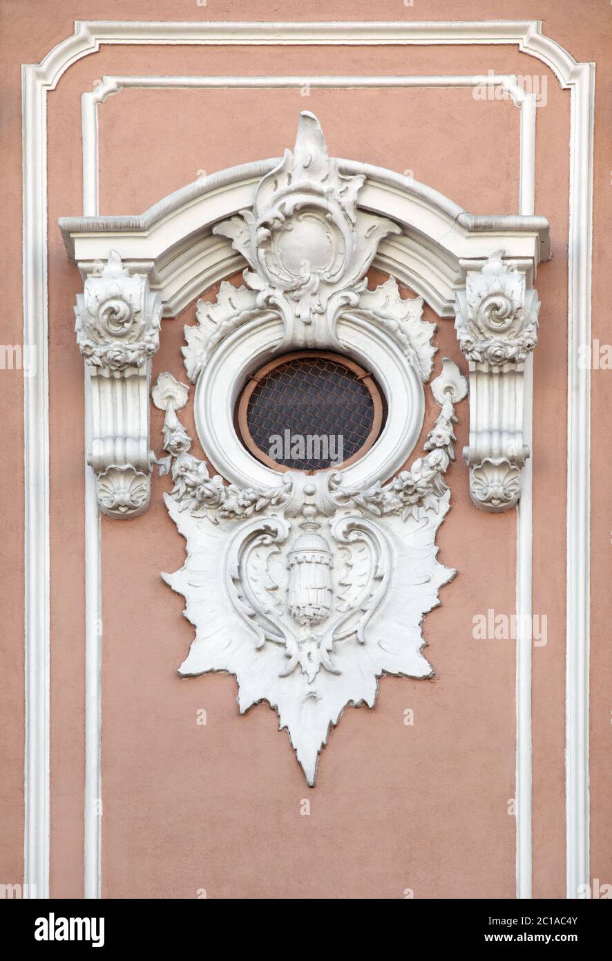 Decorative baroque detail Stock Photo - Alamy