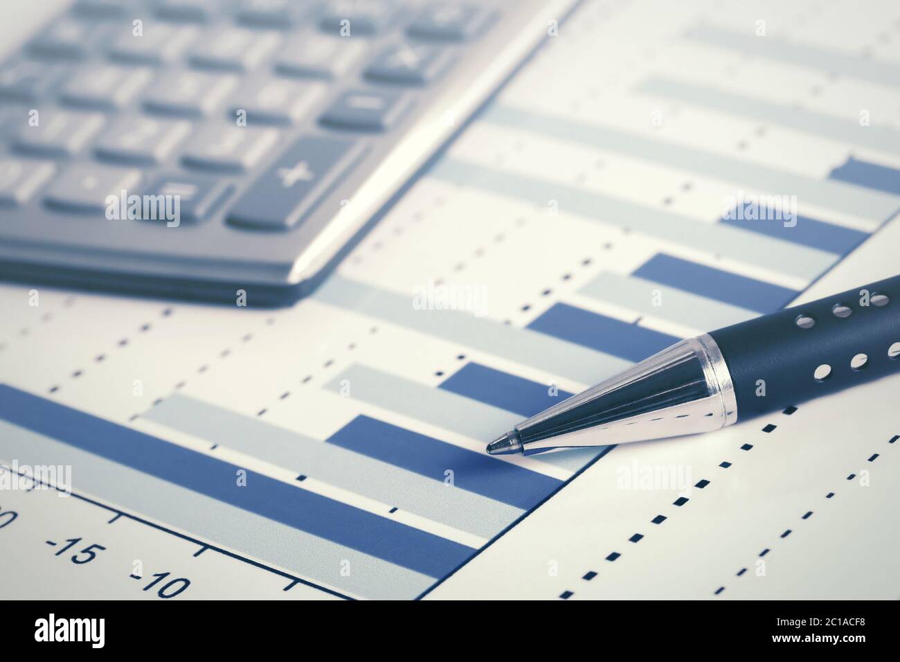 Financial accounting stock market graphs analysis Stock Photo - Alamy