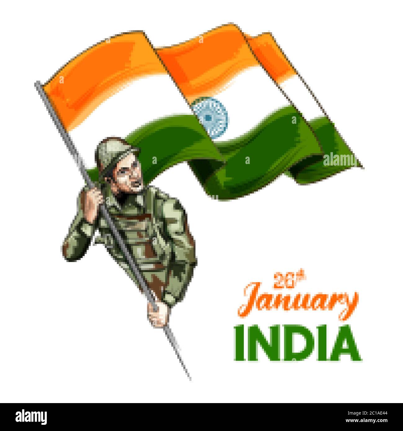 India Army Military Stock Vector Images - Alamy