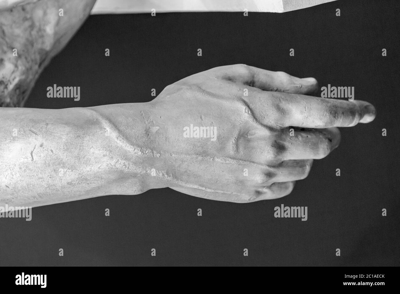stone statue detail of human hand Stock Photo - Alamy