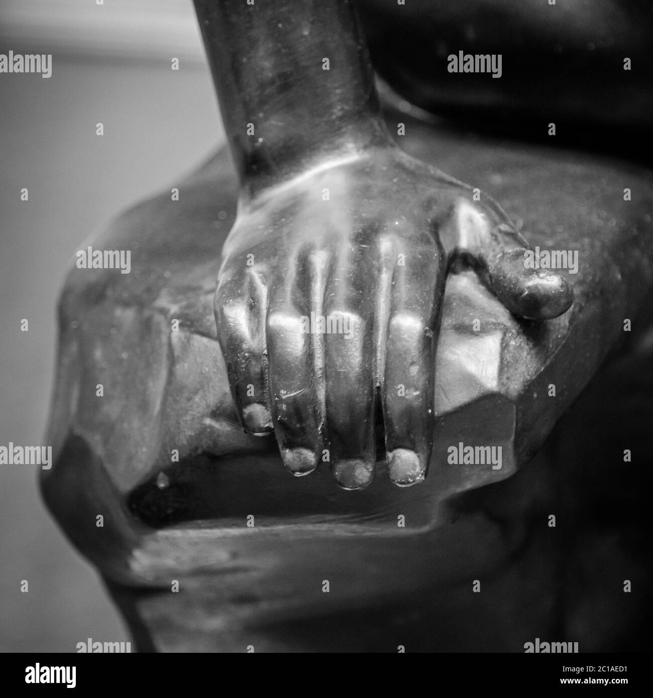 stone statue detail of human hand Stock Photo - Alamy