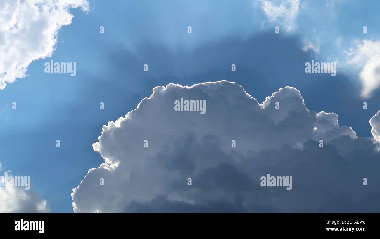 multiple layers of clouds bring up this dramatic scenery Stock Photo ...