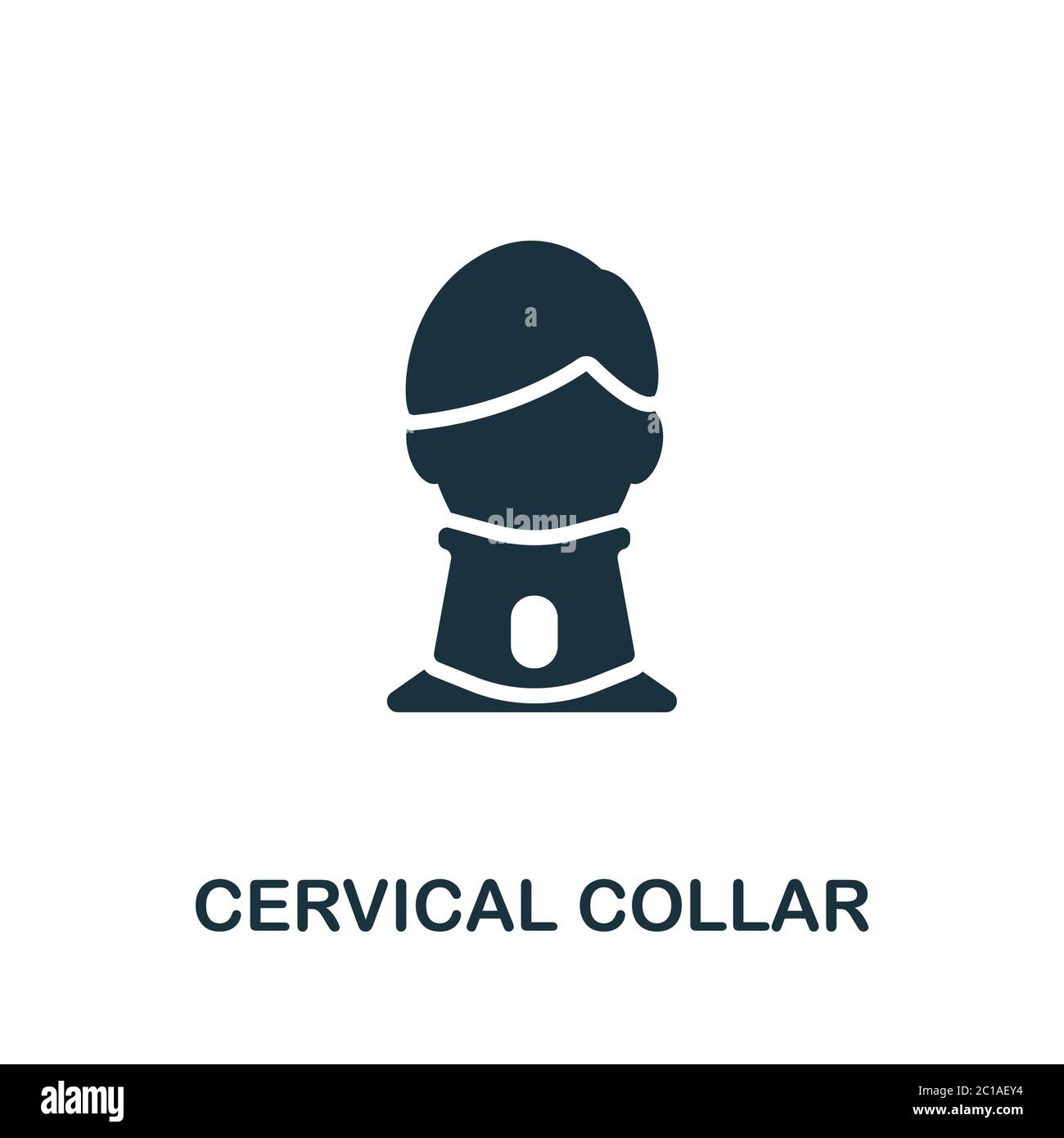 Neck brace hospital Stock Vector Images - Alamy