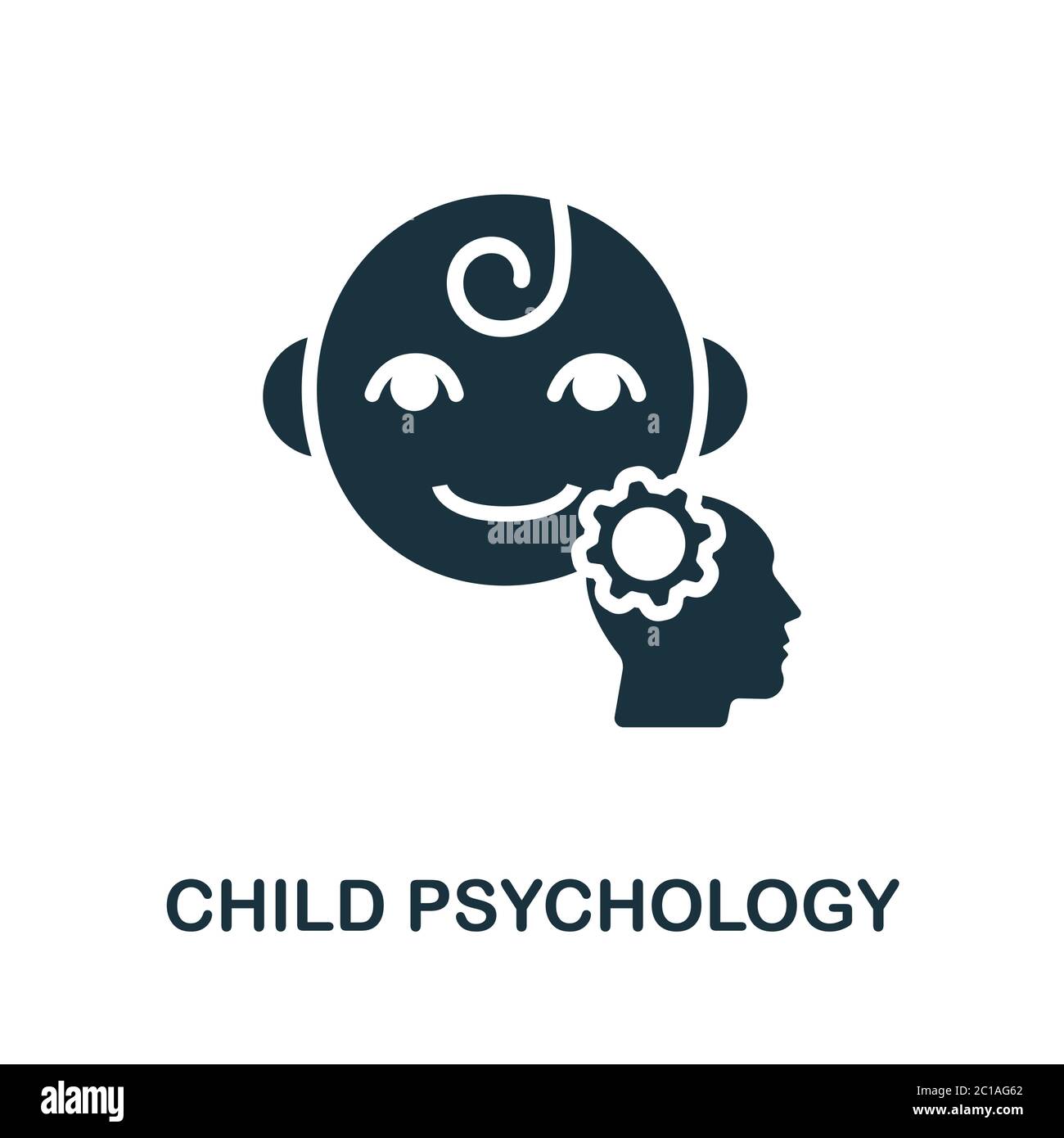 Child Psychology icon. Simple element from psychology collection ...
