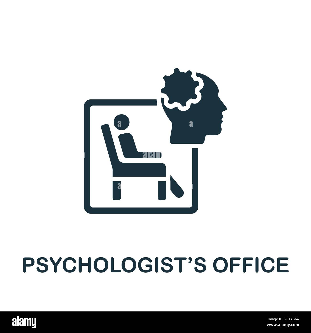 Psychologist'S Office icon. Simple element from psychology collection ...