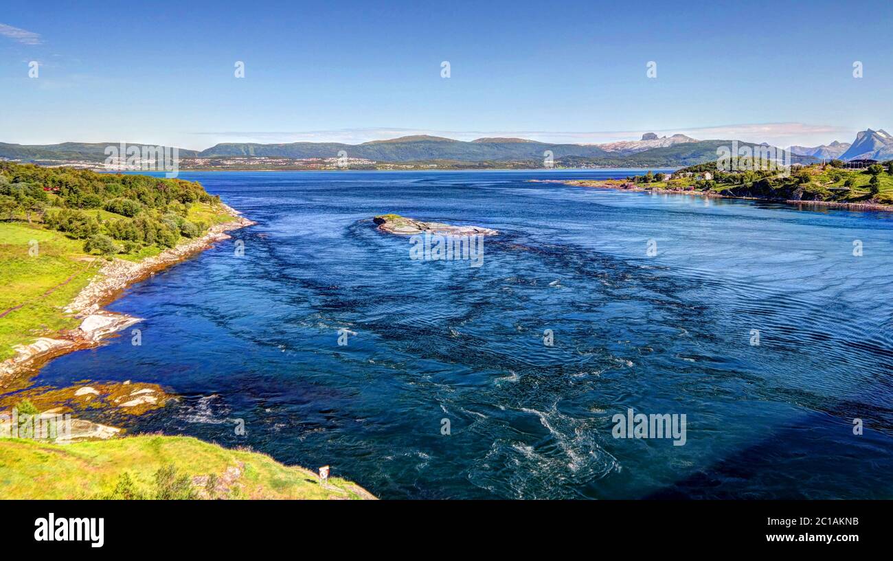 Saltstraumen maelstrom bodo norway hi-res stock photography and images ...