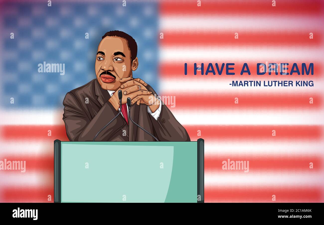 Martin luther king birthday Stock Vector Images - Alamy