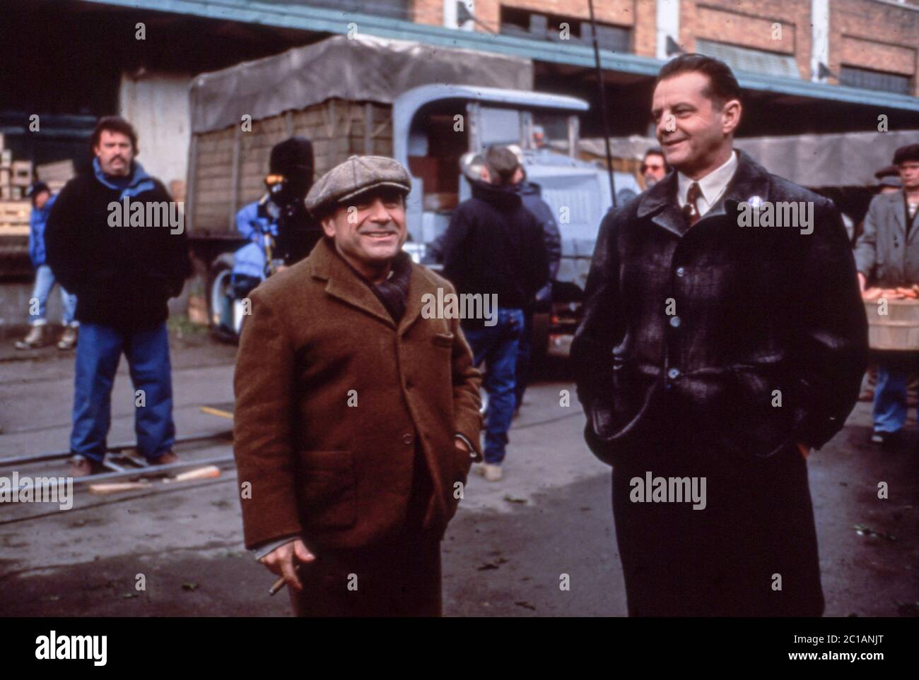 danny devito, jack nicholson, hoffa, 1992 Stock Photo - Alamy