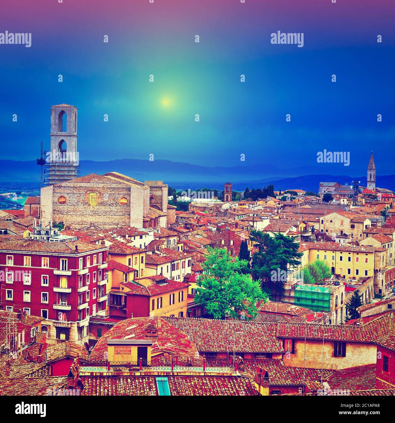 Slum night hi-res stock photography and images - Alamy