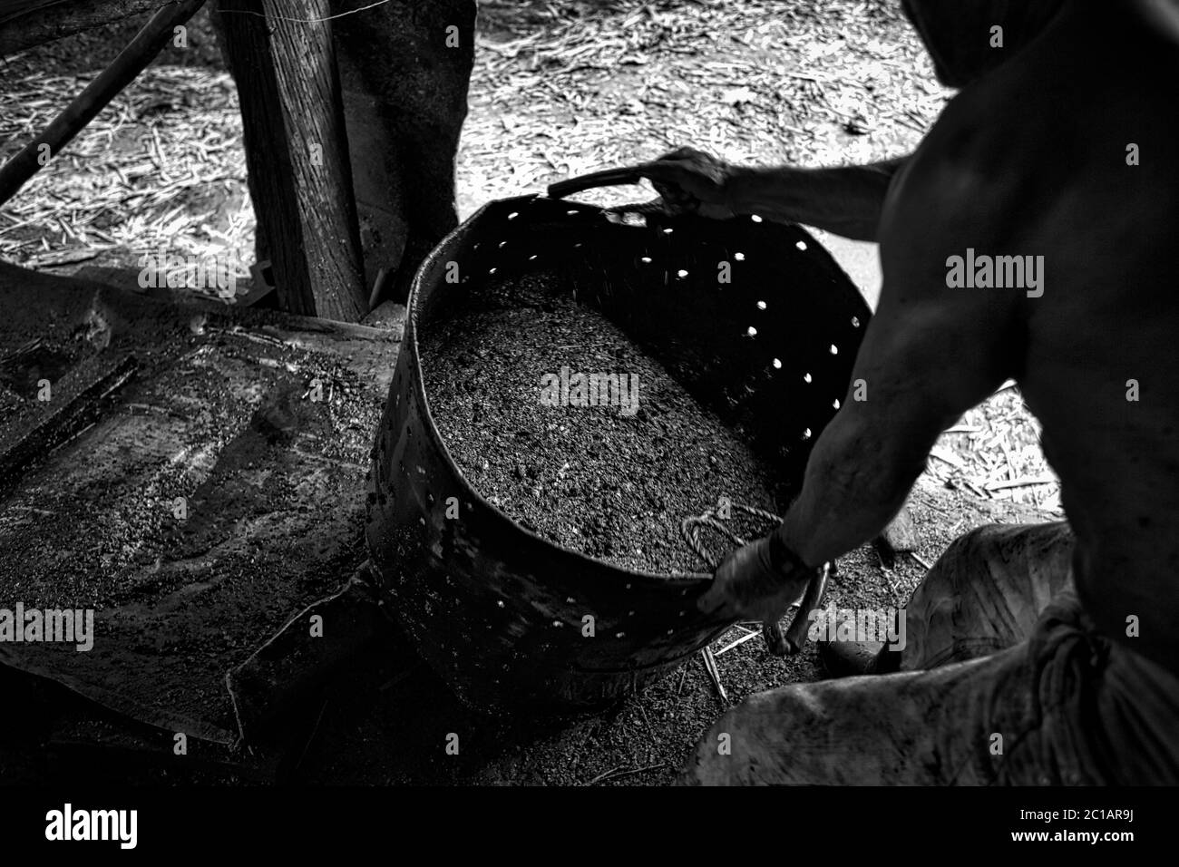 Cocaine, Colombia, production of drug Stock Photo - Alamy