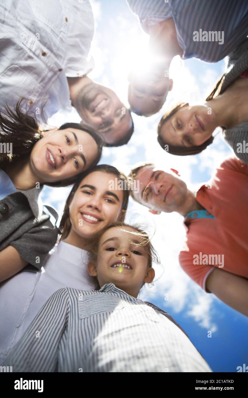 Group friends family families hi-res stock photography and images - Alamy