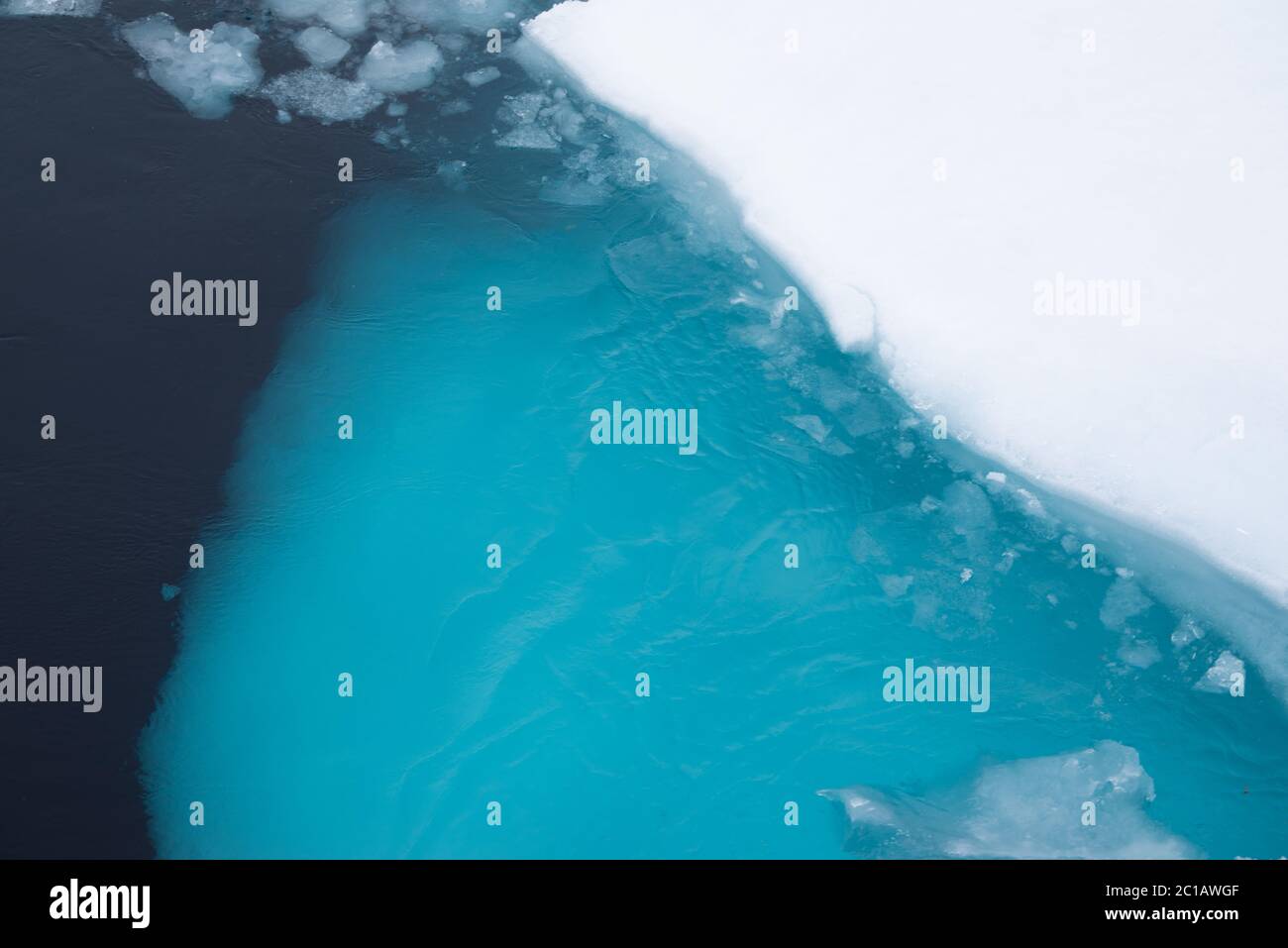 Arctic, blue, ice, spitsbergen, svalbard, sea, sea ice, pack ice, north ...