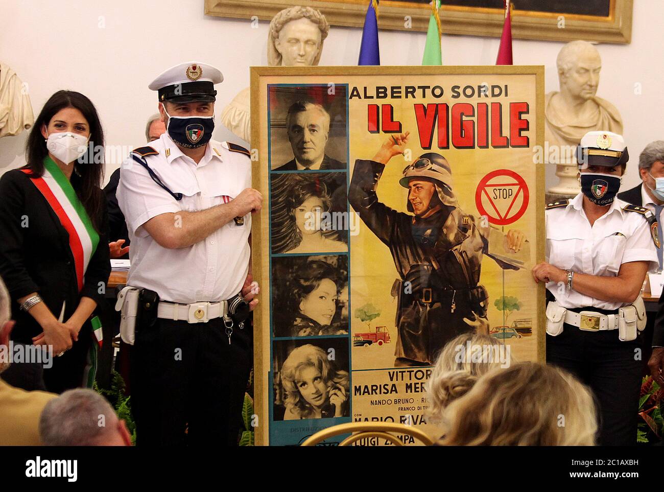 Rome, Italy. 15th June, 2020. Rome, Meeting on the Capitol, to pay ...