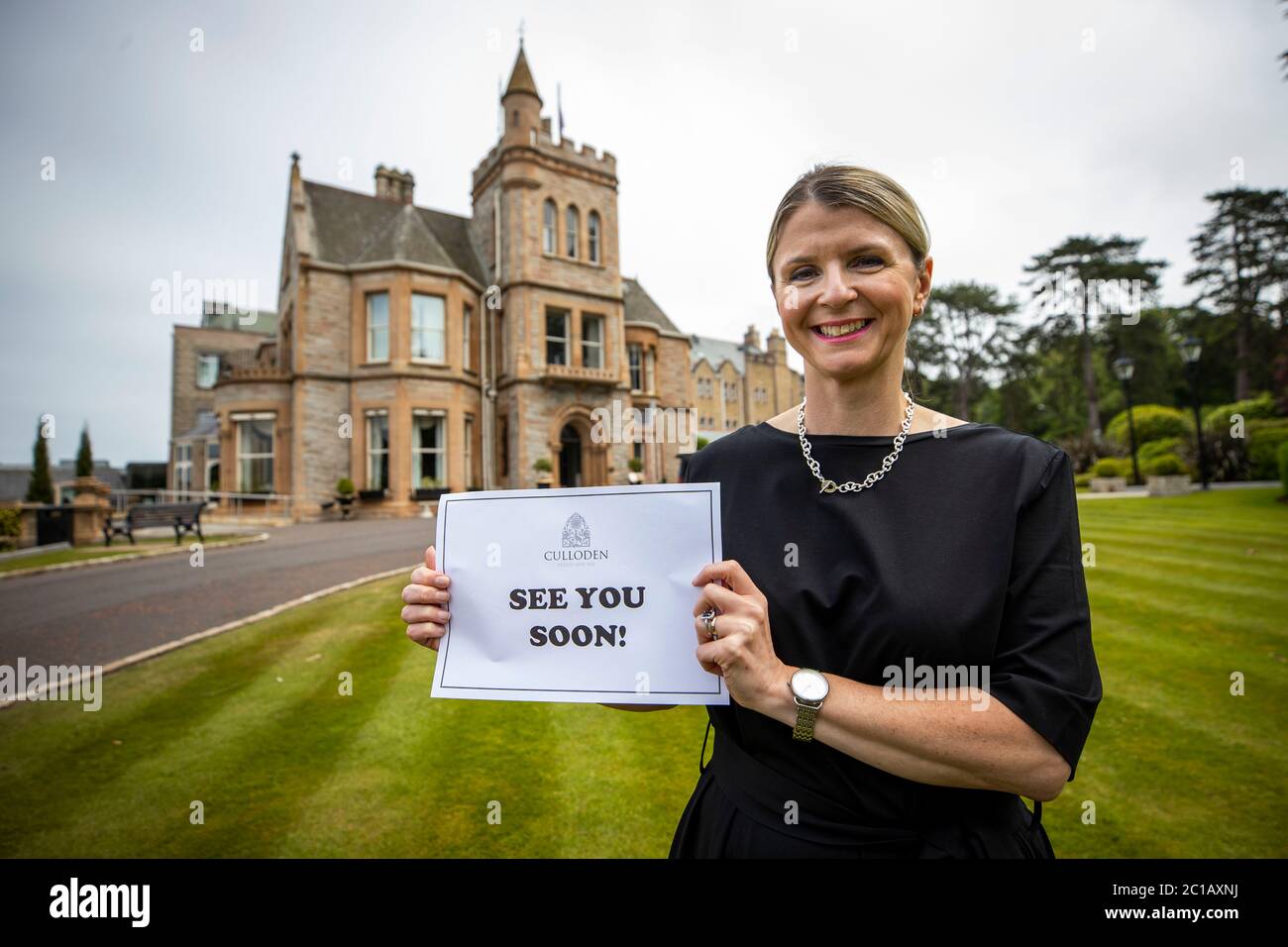 Lisa Steele, General Manager of the Culloden Estate and Spa, starts ...
