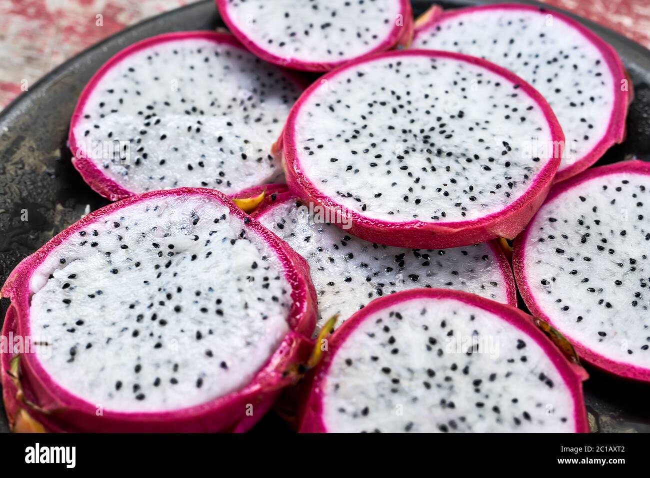 Exotic yellow dragon fruit hi-res stock photography and images - Alamy