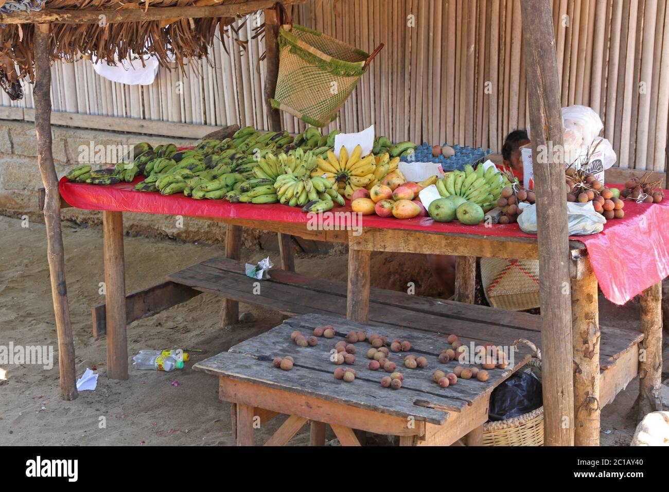 African market stall food village hi-res stock photography and images ...