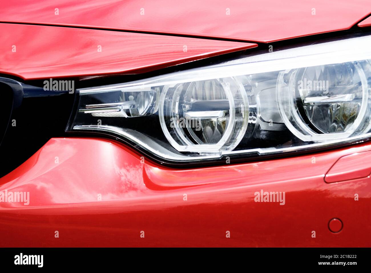 Car headlight detail hi-res stock photography and images - Alamy