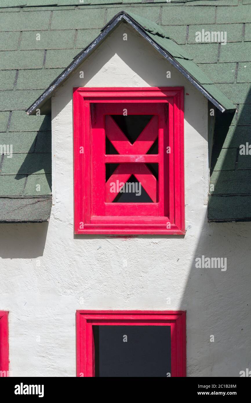 The red window Stock Photo - Alamy