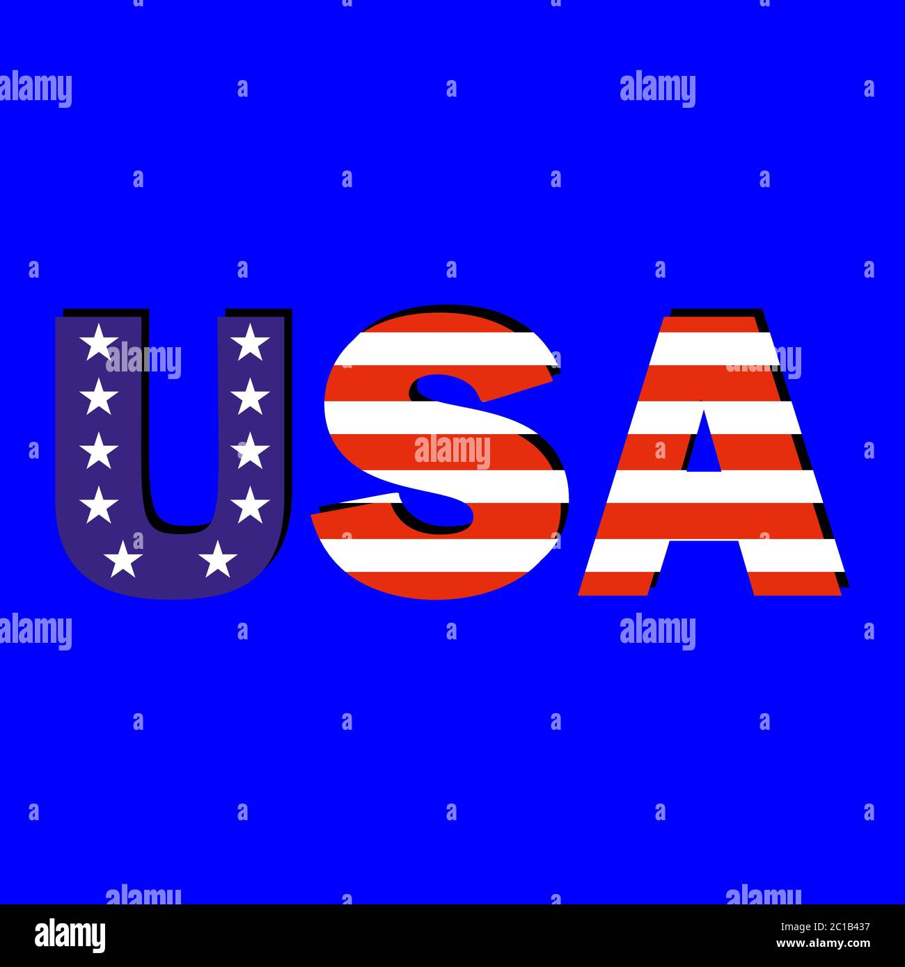 Seal usa flag design Stock Vector Images - Alamy