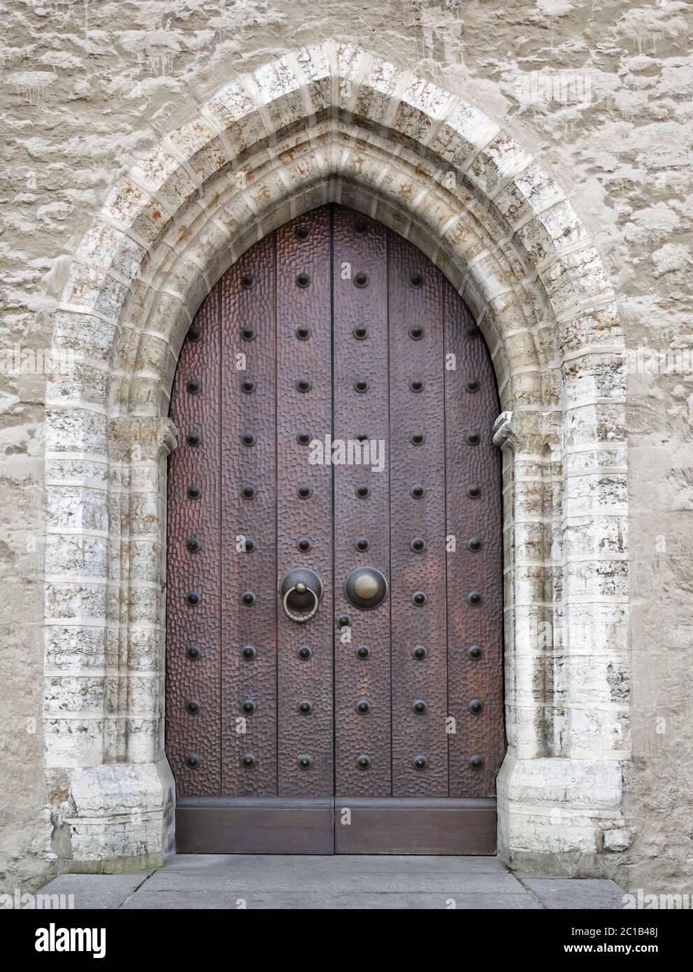 Old medieval gate Stock Photo - Alamy