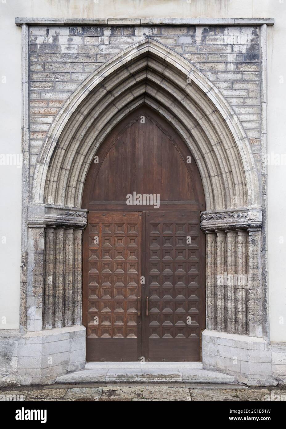 Old medieval gate Stock Photo - Alamy
