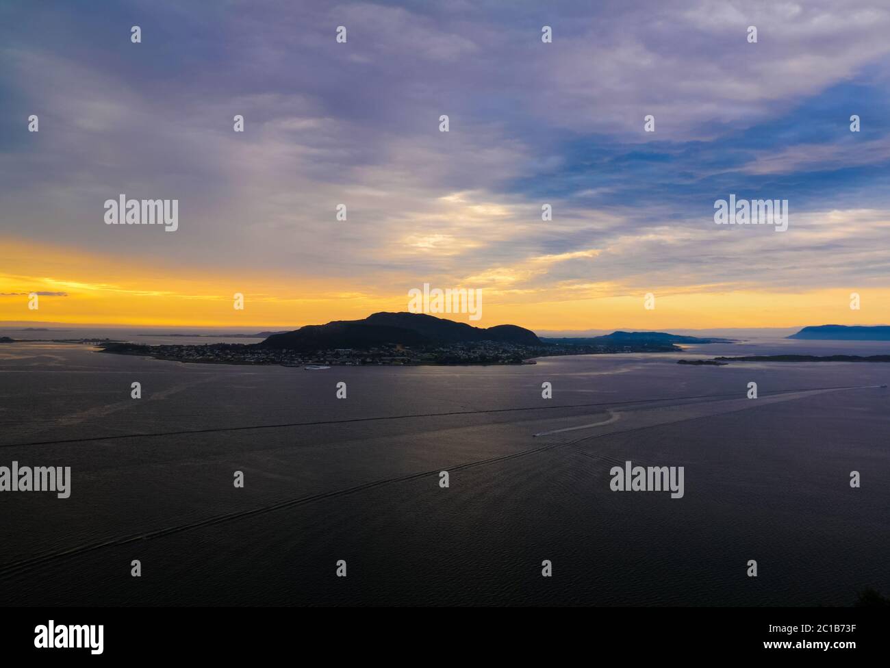 Aksla mountain viewpoint hi-res stock photography and images - Alamy