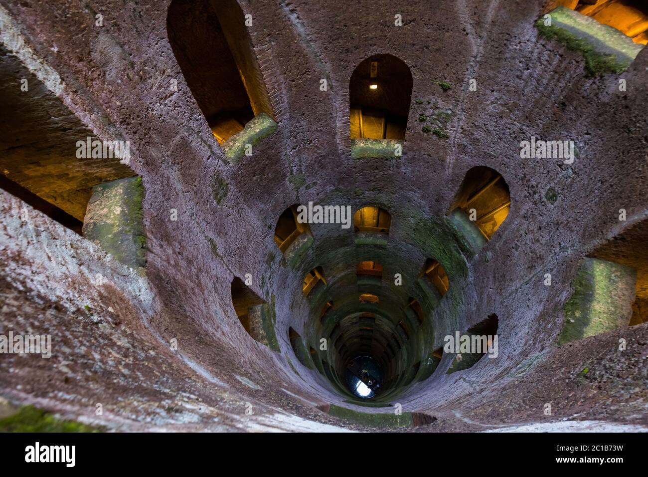 Famous well in Orvieto Italy Stock Photo - Alamy